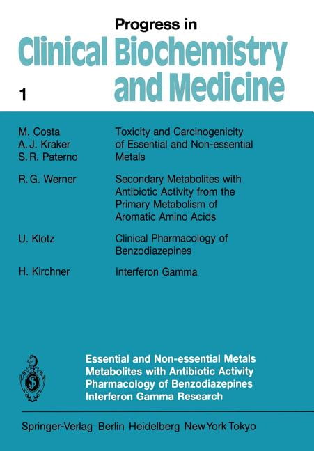 Progress in Clinical Biochemistry and Medicine: Essential and Non ...