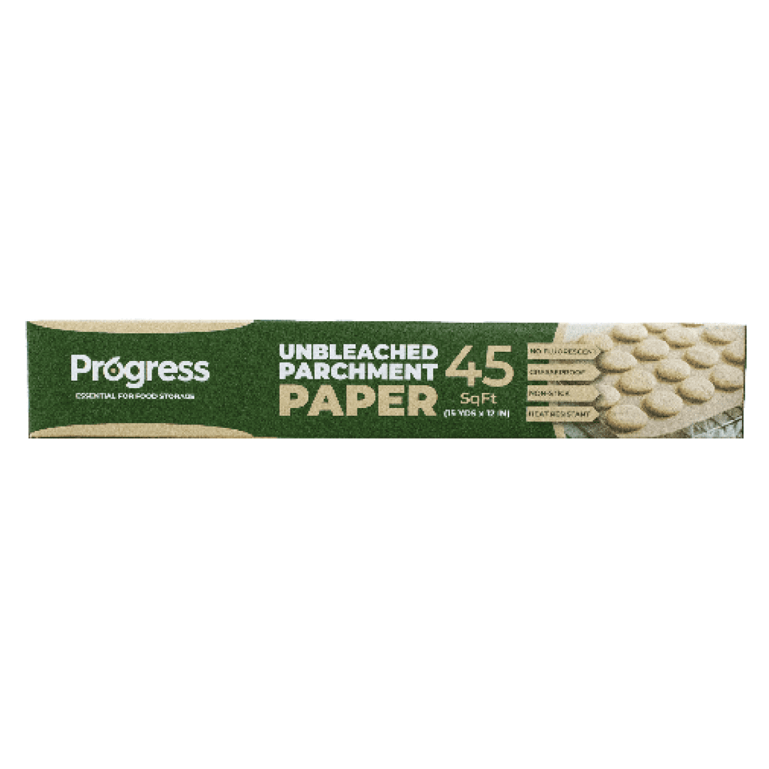 Progress Kitchen Unbleached Parchment Paper, 45 Square Feet- 12 packs ...