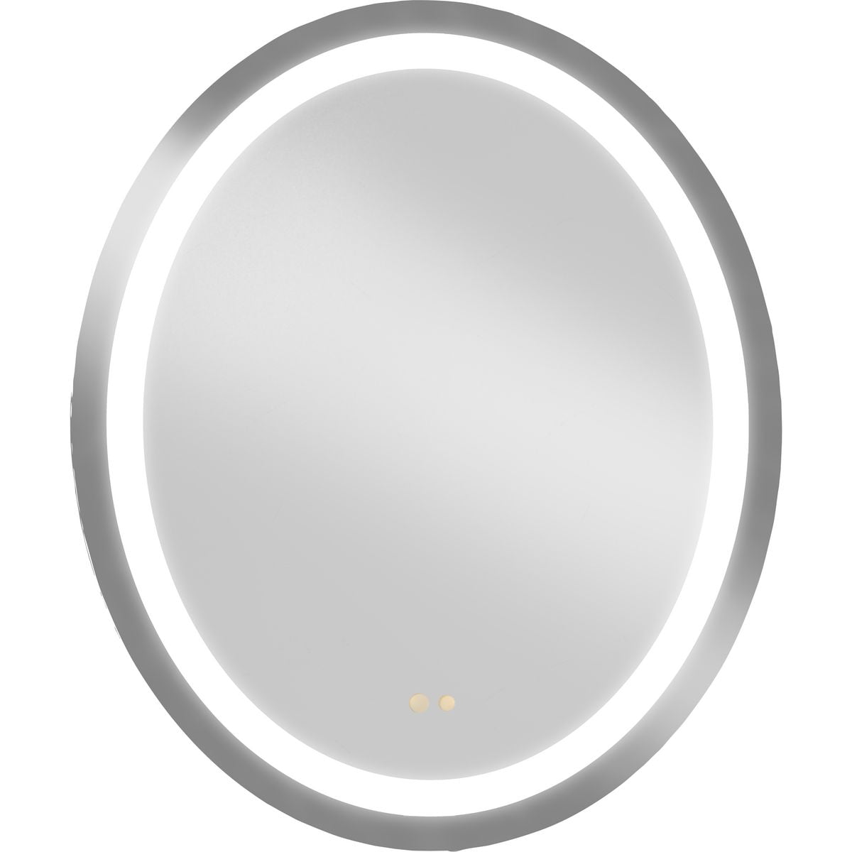 Progress Lighting - Captarent - 49 1 LED Oval Mirror In Contemporary ...