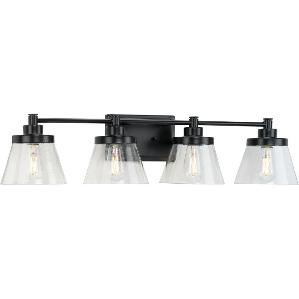 P300351-31M-Progress Lighting-Hinton - 4 Light Bath Vanity In Farmhouse ...