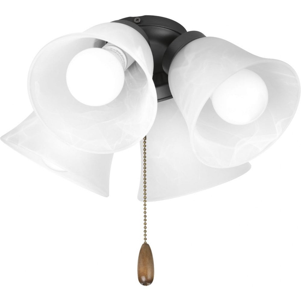 Progress Lighting Airpro Collection, 4-Light Ceiling Fan Kit, LED ...