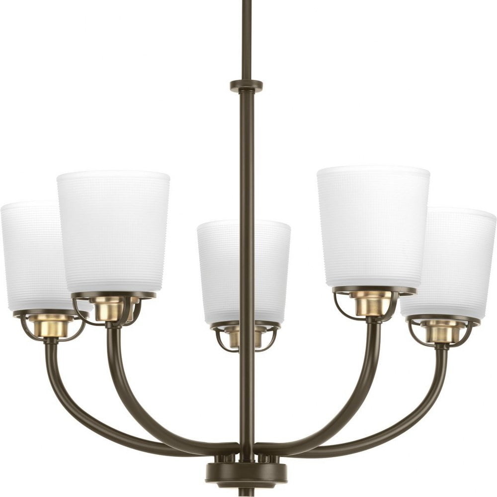 Progress Lighting West Village 5-Light Chandelier, Antique Bronze ...
