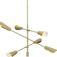 Progress Lighting P400380 Cornett 6 Light 45" Wide Sputnik Chandelier ...