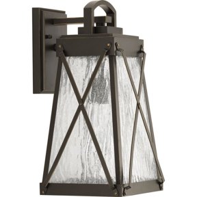 Main Street Collection 1-light Old Bronze Outdoor Wall Lantern ...