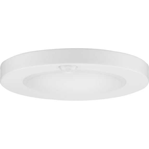 Standby Collection 7.75 in. White Surface Mount Motion Detection LED ...