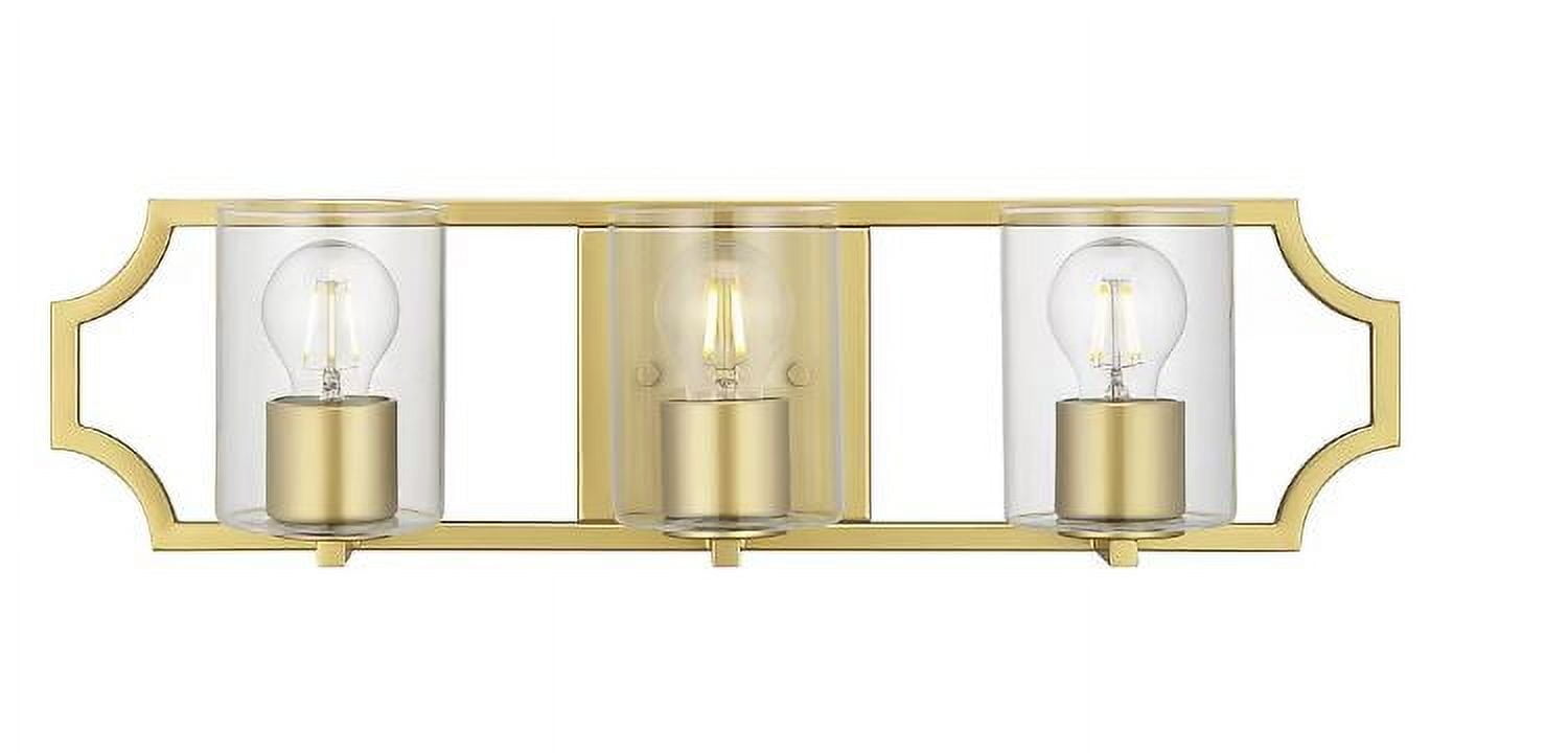 Progress Lighting Teigen 23.5-Inches 3 -Light Gold Traditional Vanity ...