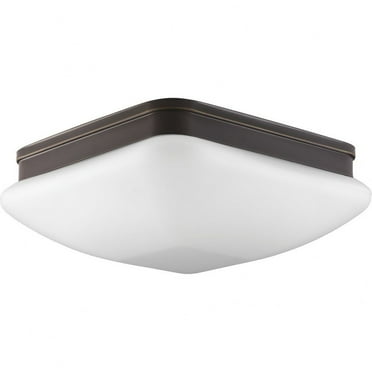 Gunther Two-Light Matte Black Modern Farmhouse Flush Mount Light ...