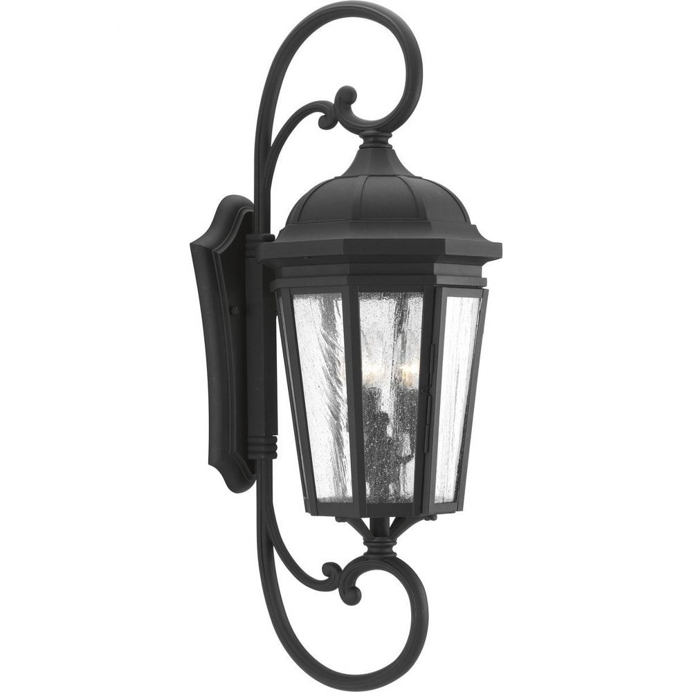 Progress Lighting - Three Light Large Wall Lantern - Outdoor - Verdae ...