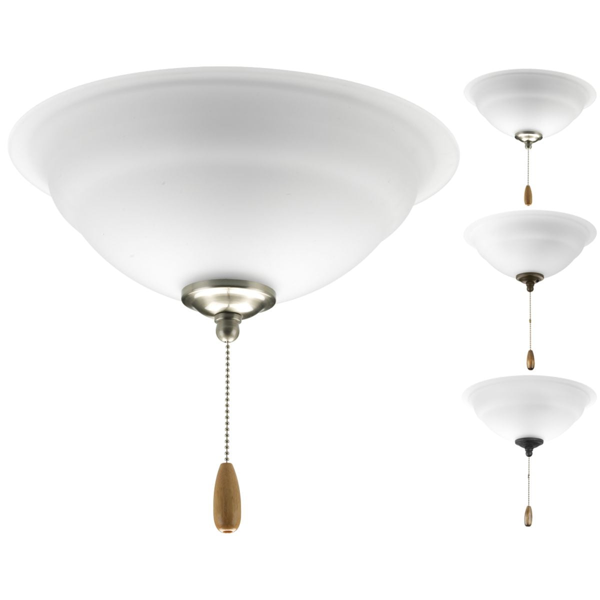 Torino Collection Two-Light Ceiling Fan Light - Walmart.com