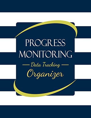 Pre-Owned Progress Monitoring Data Tracking Organizer Notebook: With ...