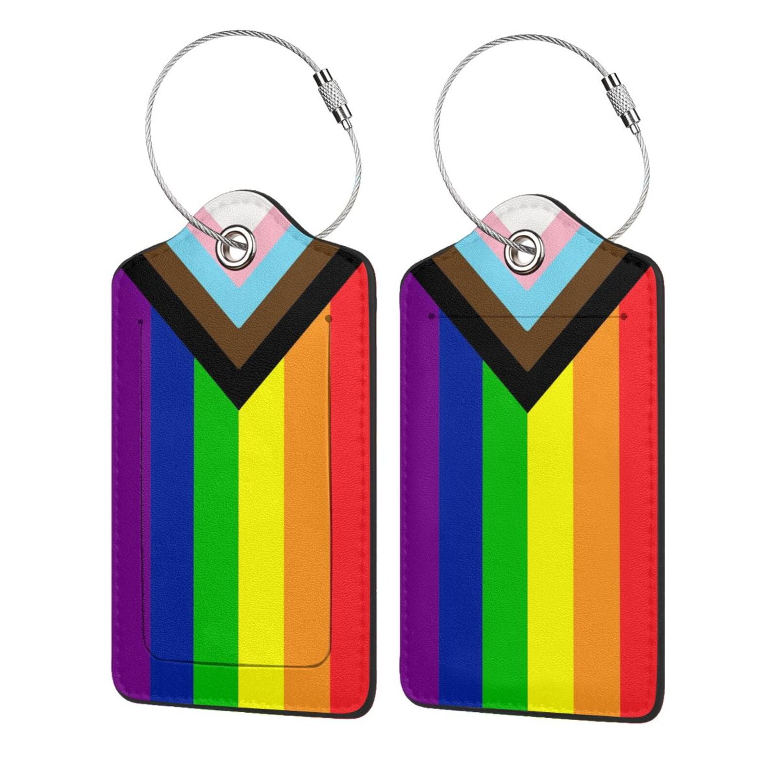 Progress Pride Flag Rainbow Gay Lesbian Transgender Bisexual LGBTQ ...