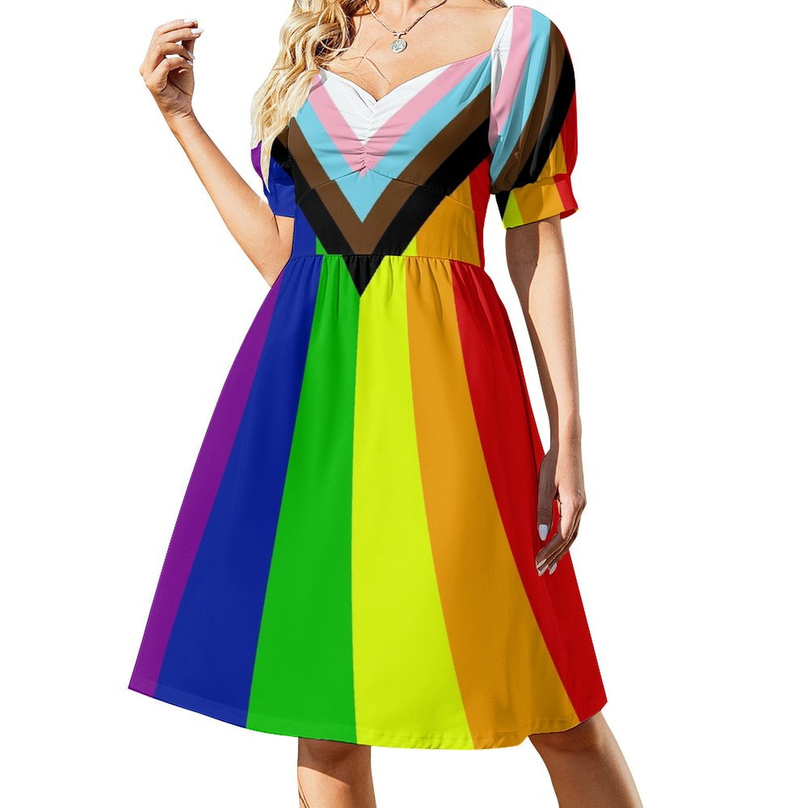 “Progress” Pride Flag by Daniel Quasar Dress women's clothing trend ...