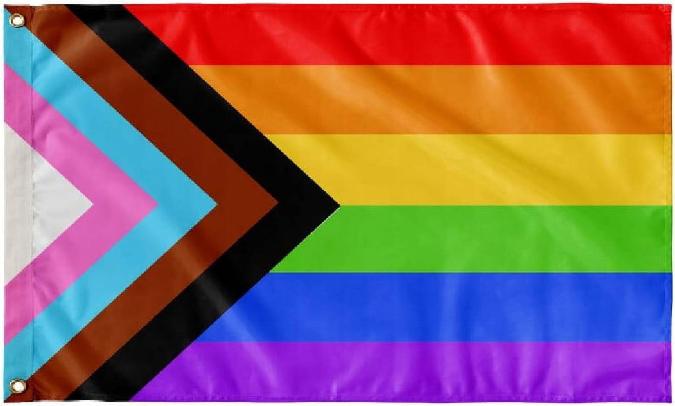 Progress Pride LGBTQ All Inclusive Flag - Walmart.com