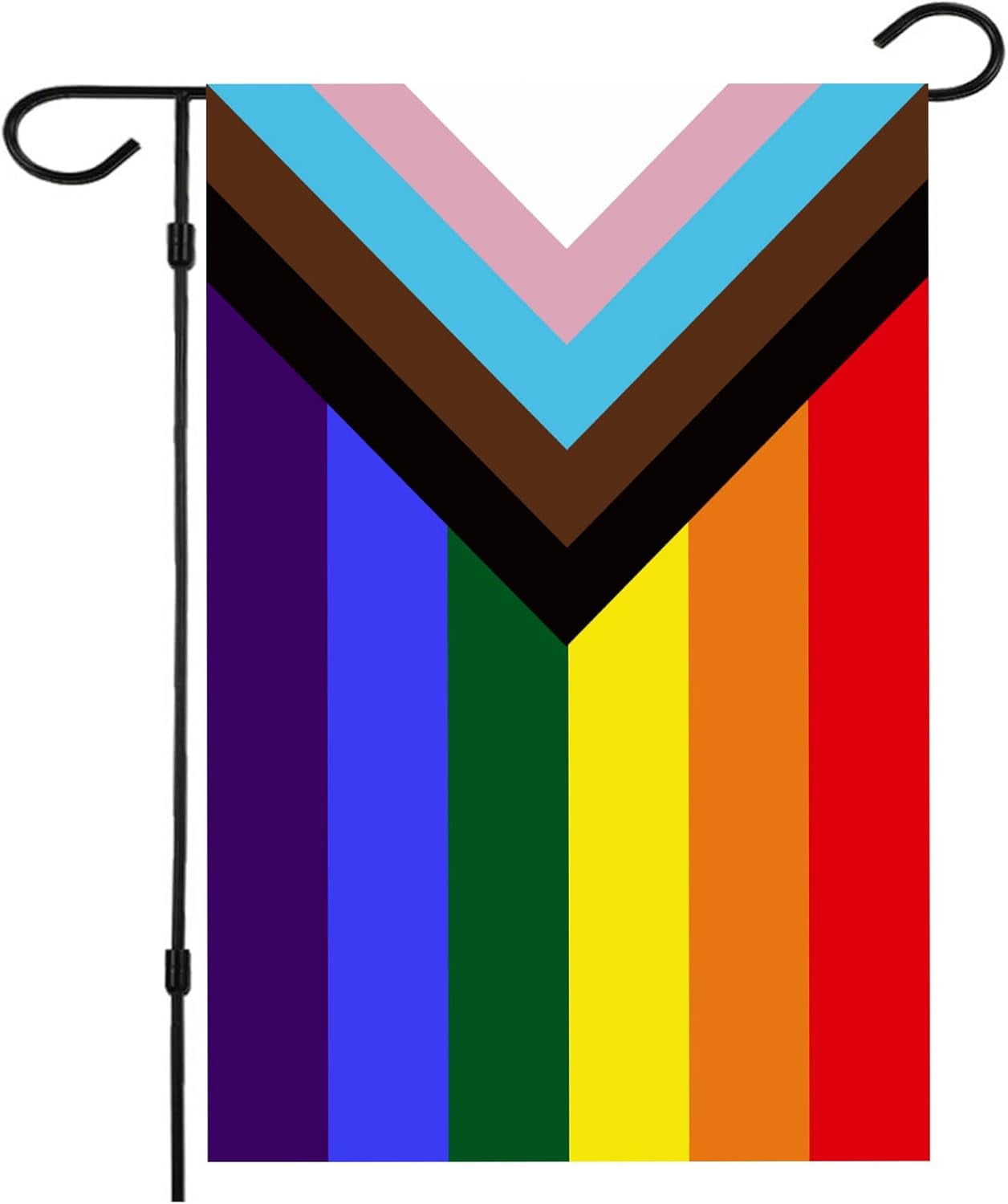 Progress Pride Rainbow Flag,12.5 * 18 Inch Progressive Pride Flag ...