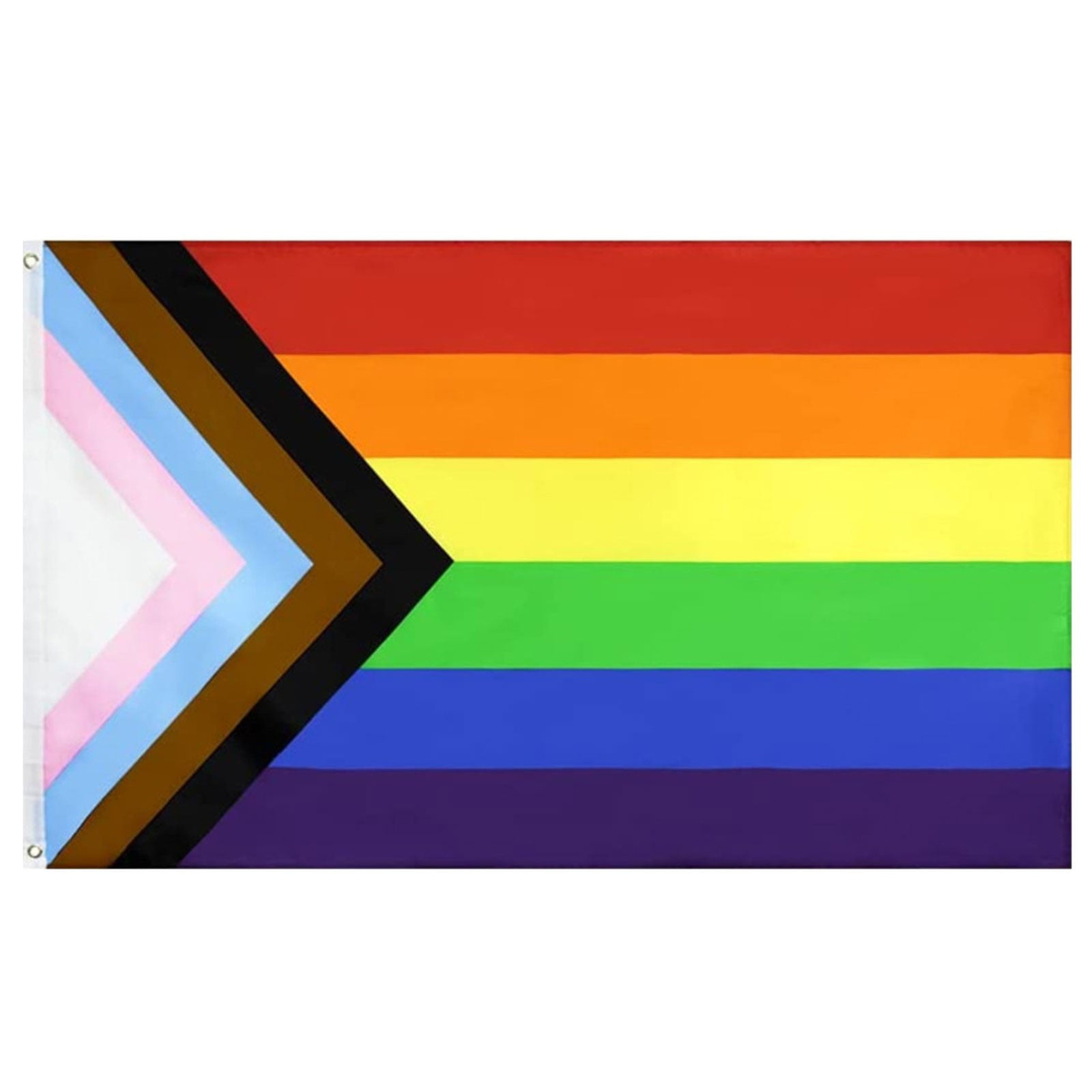 Progress Pride Rainbow Flag 3x5 ft LGBTQ Pride Flags All Inlcusive Progressive Bisexual Non ...