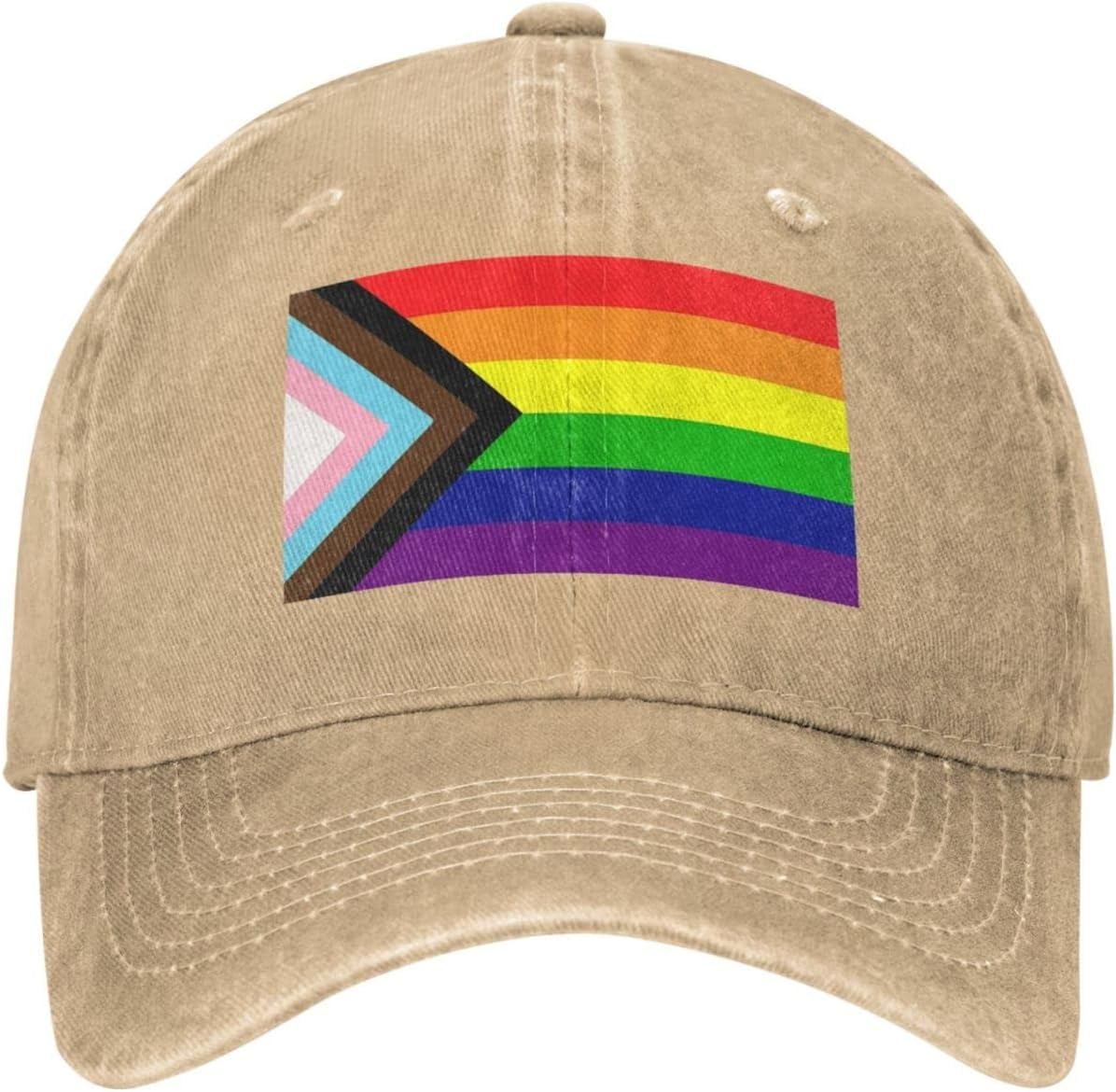 Progress Pride Rainbow LGBT,LGBTQ Transgender Gay Flags Cowboy Hat ...