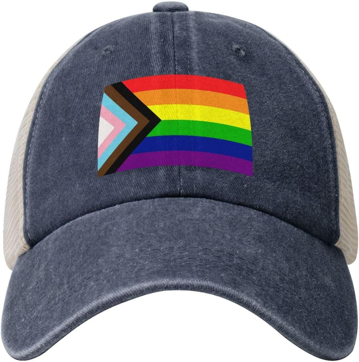 Progress Pride Rainbow LGBT,LGBTQ Transgender Gay Flags Cowboy Hat Men ...
