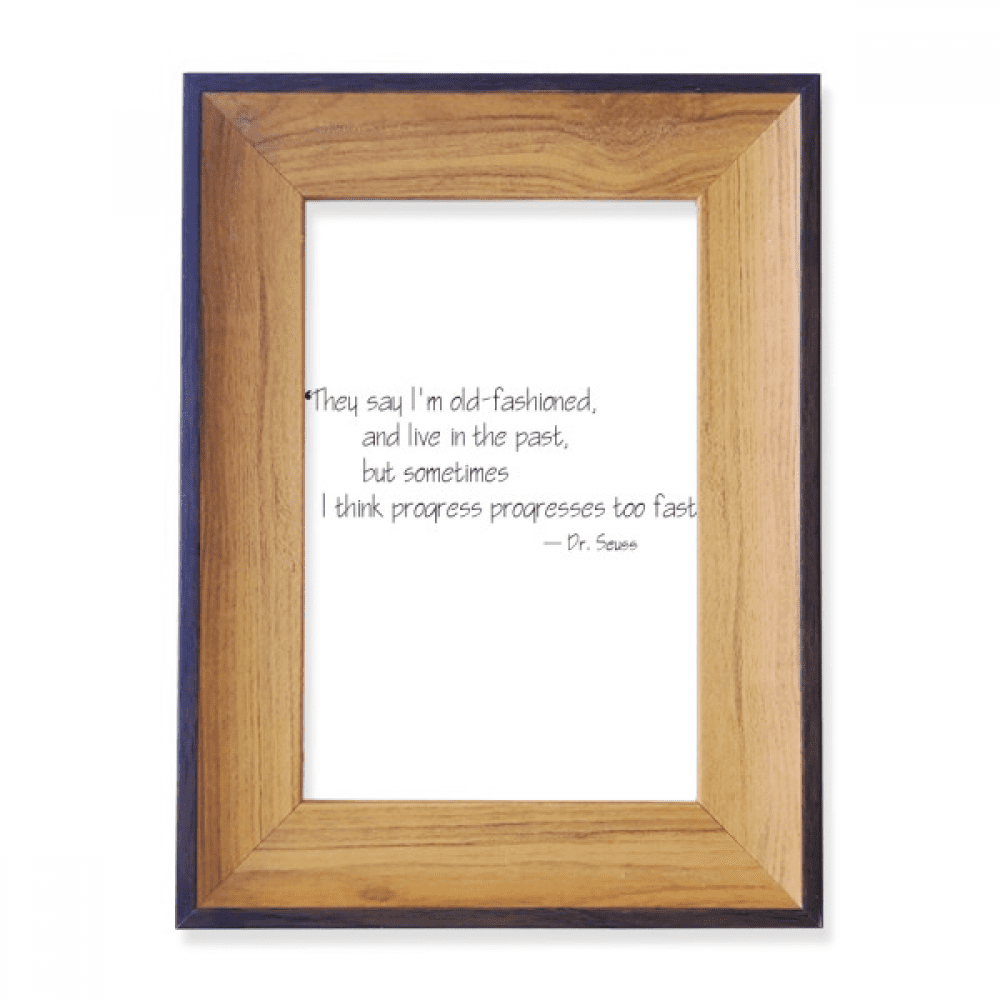 Progress Progresses Too Fast Quotes Photo Frame Exhibition Display Art ...