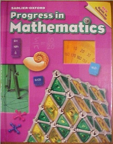 Pre-Owned Progress in Mathematics: Grade 6 (Hardcover) 0821536060 ...
