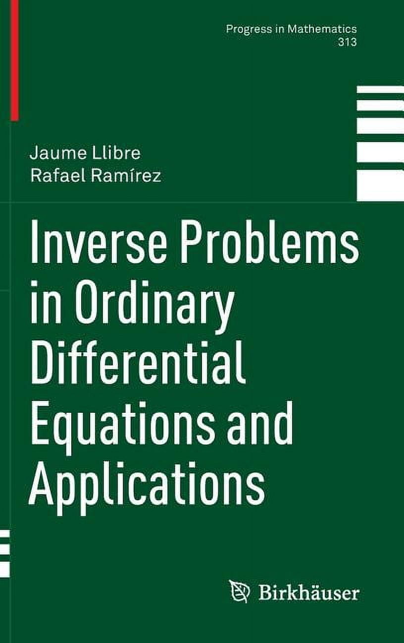 Progress in Mathematics: Inverse Problems in Ordinary Differential ...