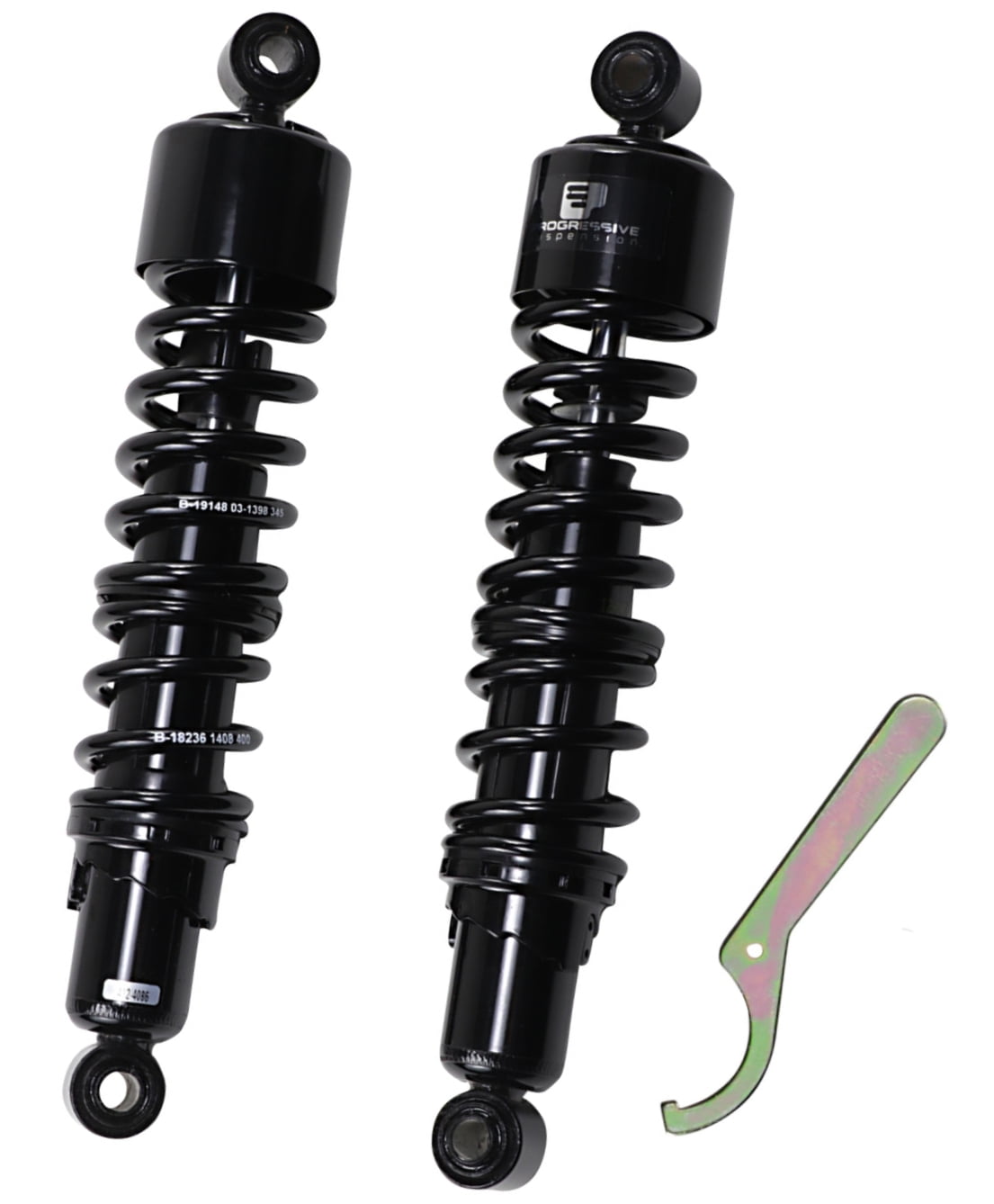Progressive 412 Series Heavy Duty Black 14" Rear Shocks (412-4086B ...