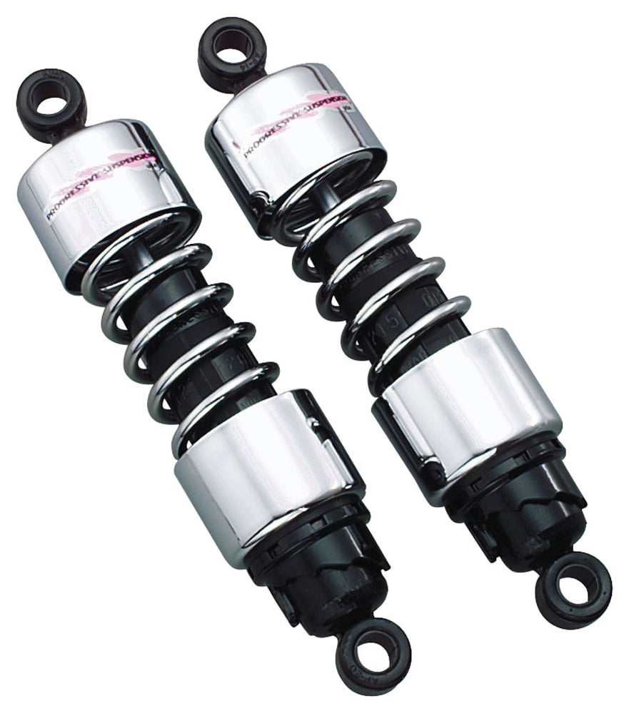Progressive 412 Series Heavy Duty Chrome 12" Rear Shocks (412-4403C ...