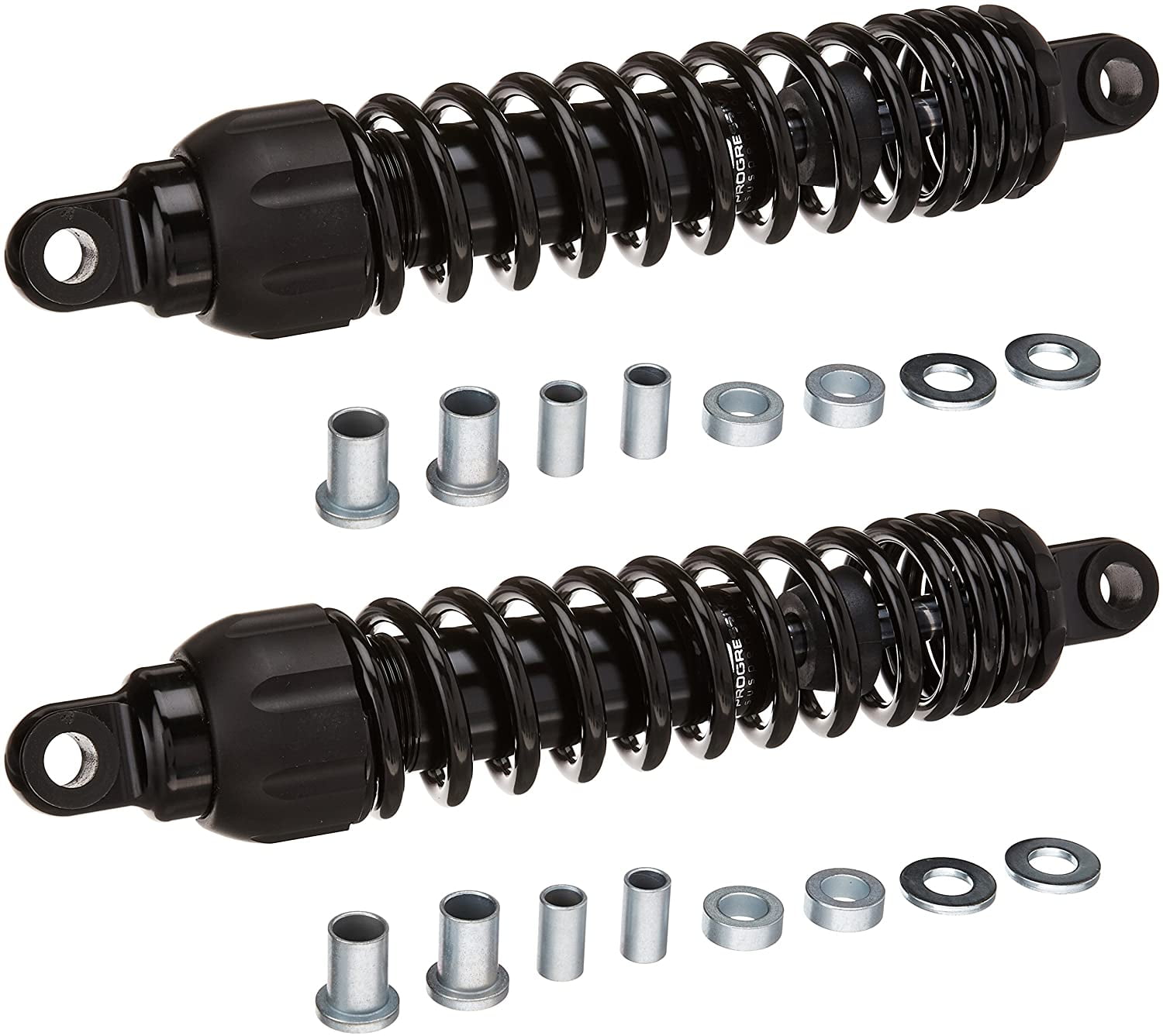 Progressive 444 Series Motorcycle Heavy Duty Black 13" Rear Shocks (444 ...