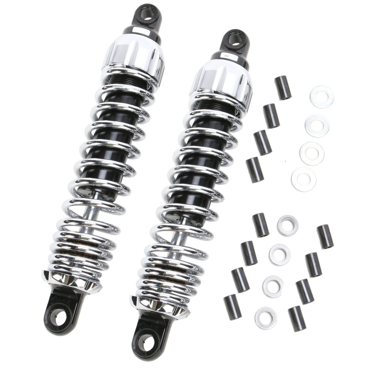 Progressive 444 Series Motorcycle Standard Chrome 13" Rear Shocks (444 ...