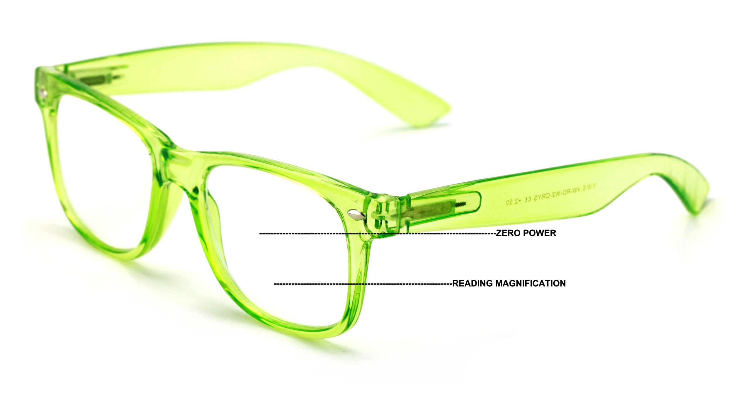 Progressive Clear Bifocal Reading glasses - No Line or Bubble - Zero ...