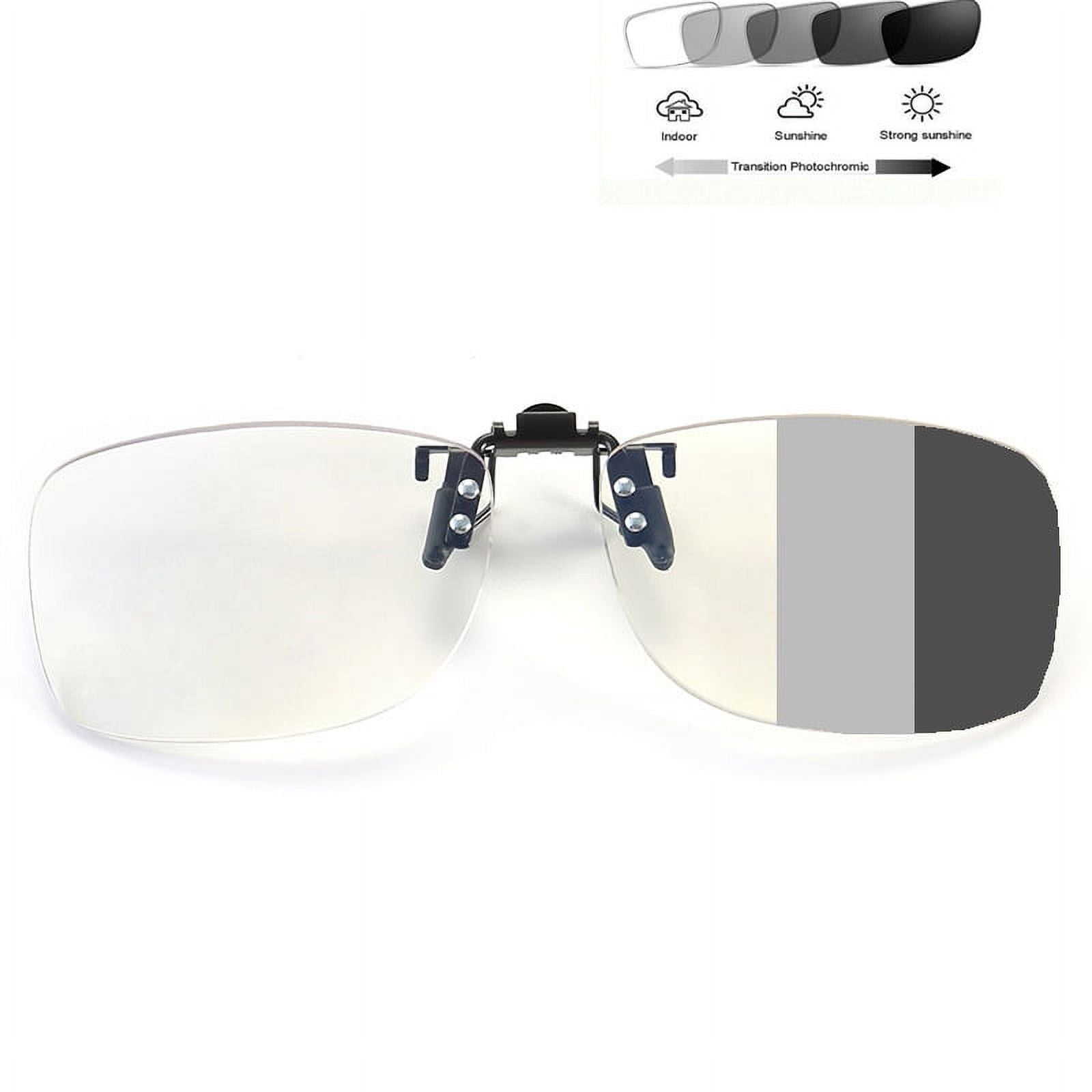 Progressive Clip-on Glasses Photochromic Lens Reading Glasses - Walmart.com