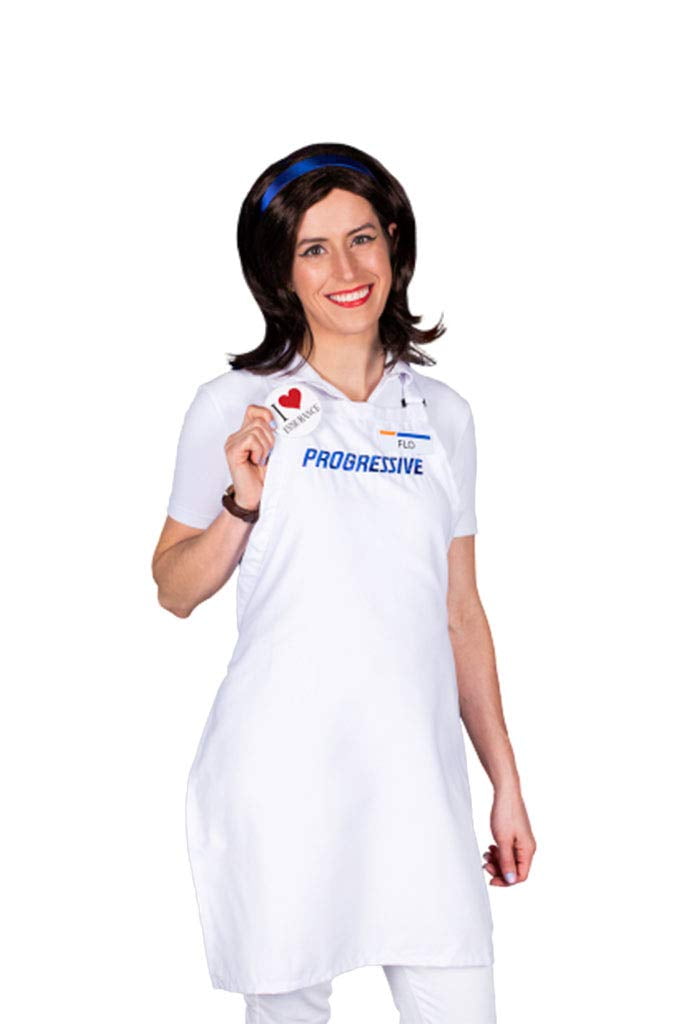 Progressive Collection Unique Lady Halloween Flo Insurance Girl Costume ...