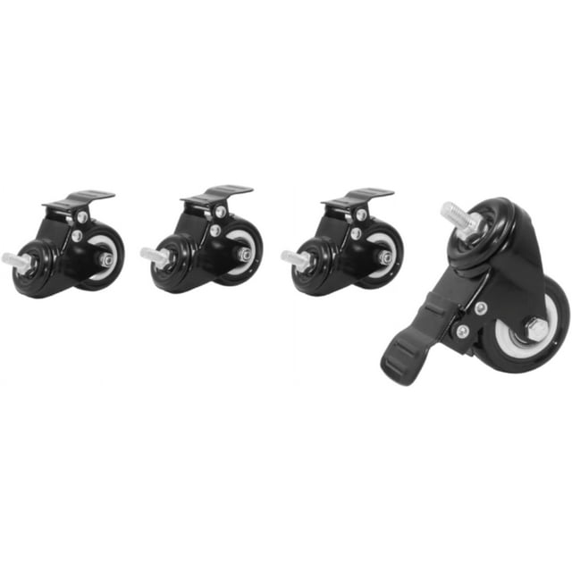 Progressive Desk Standing Desk Wheels, Set of 4 Lockable casters for ...