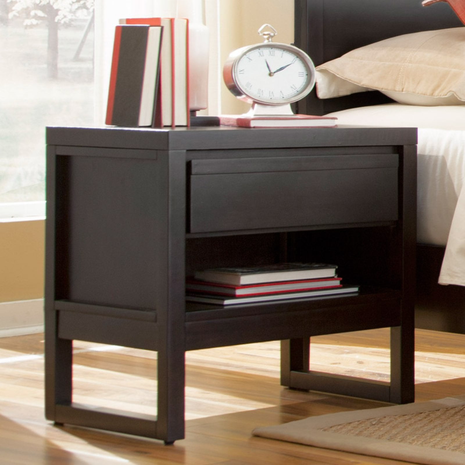 Progressive Furniture Athena 1 Drawer Nightstand - Walmart.com