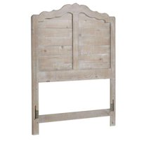 Progressive Furniture Chatsworth Wooden King Size Headboard in Chalk ...
