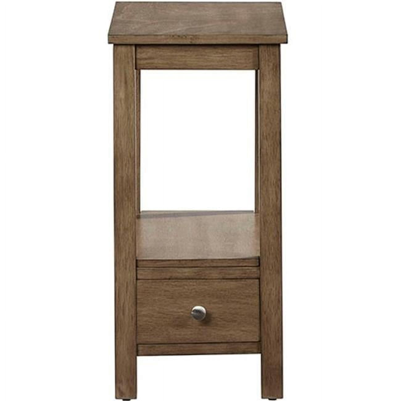 Progressive Furniture Chairsides III Wood Chairside Table in Honey ...