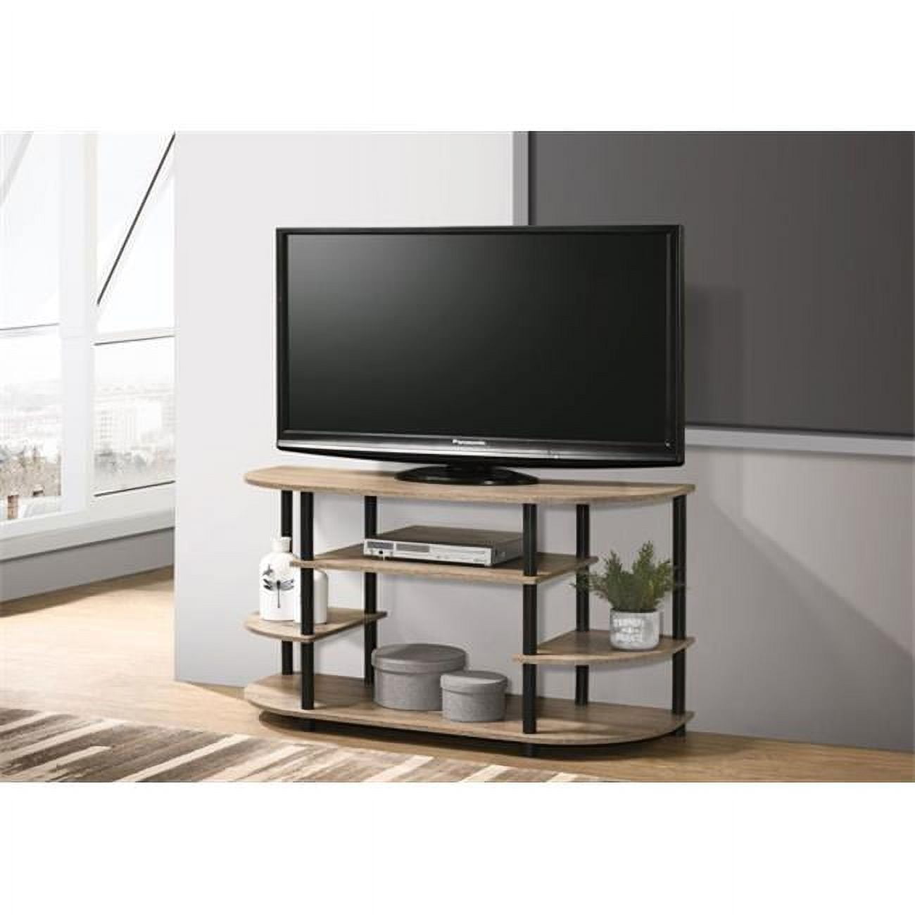 Progressive Furniture Chicopee Engineered Wood TV Stand in Sandstone ...