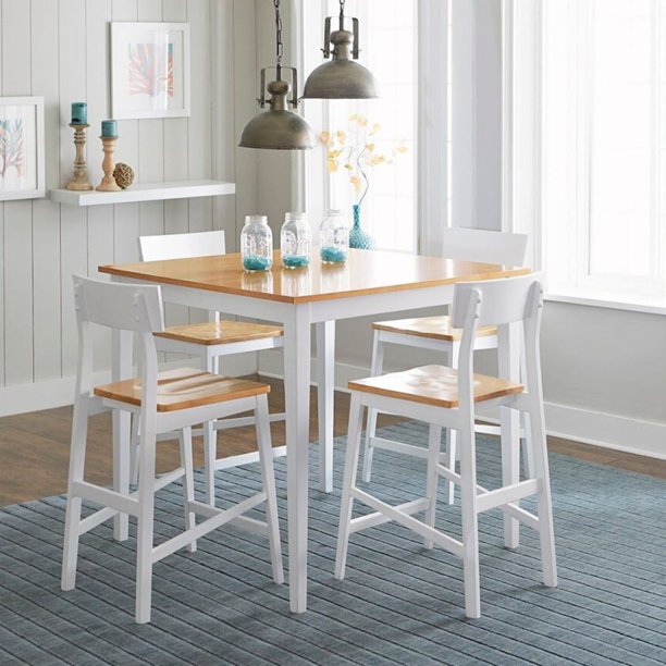 Progressive Furniture Christy 40 in. Square Counter Height Dining Table ...