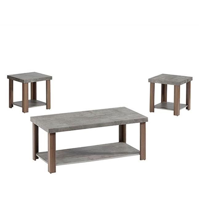 Progressive Furniture Driver Engineered Wood Cocktail & 2 End Tables in ...