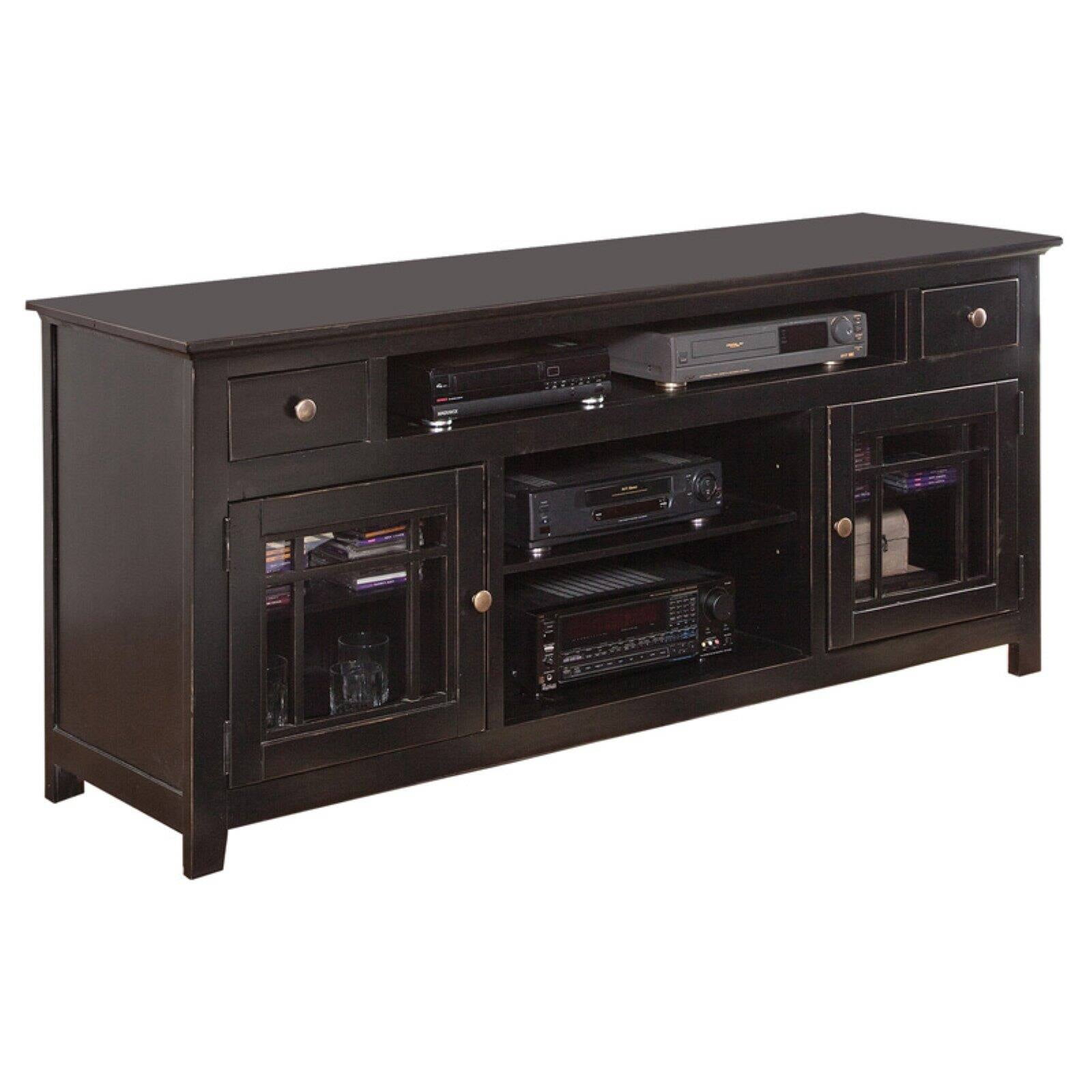 74 Inch Console - Black - Walmart.com