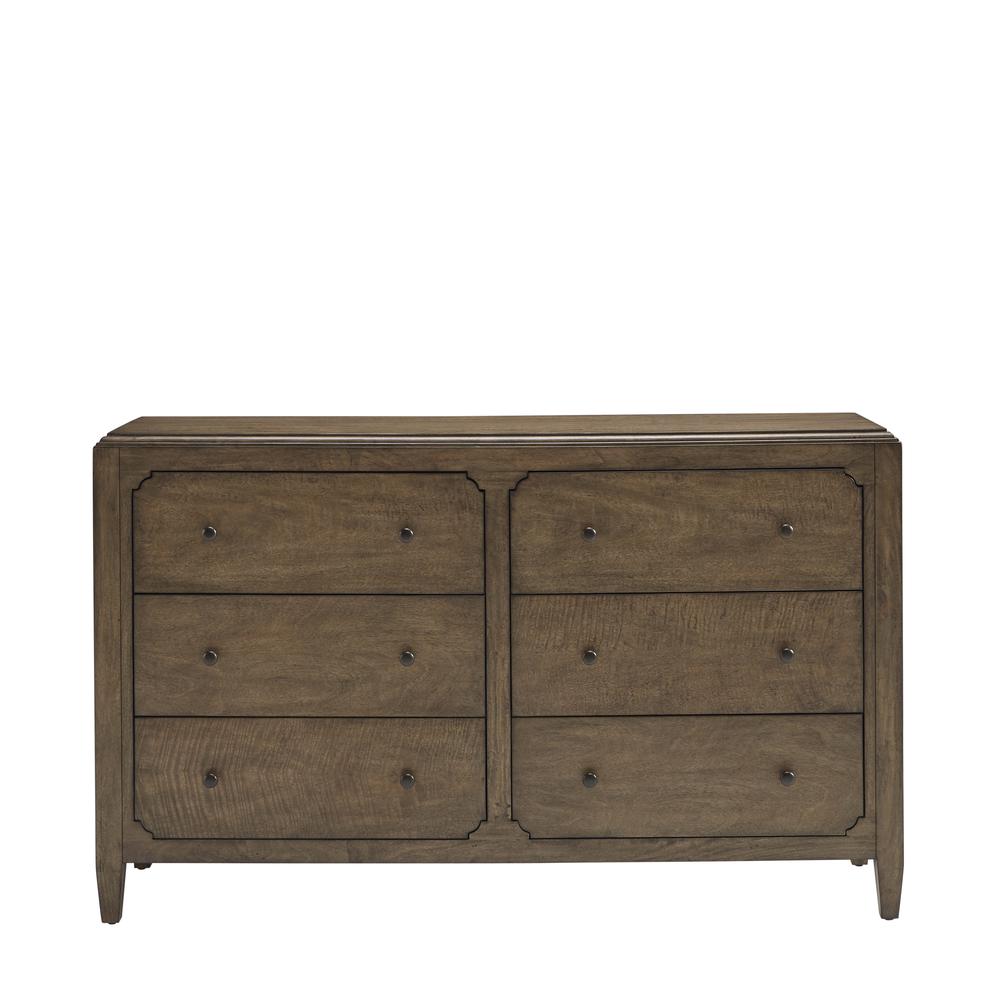 Progressive Furniture Hollis Wood Dresser in Toffee Brown - Walmart.com