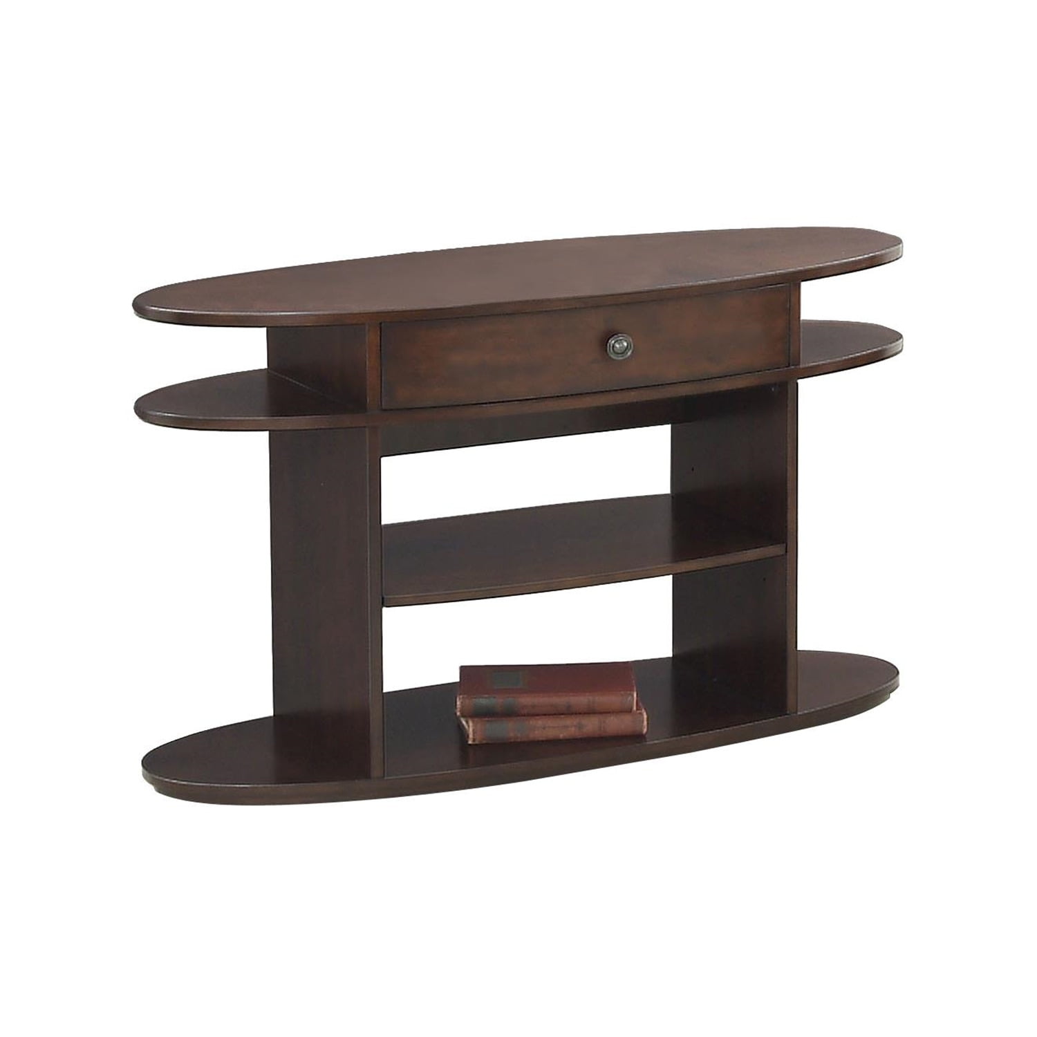 Progressive Furniture Metropolitan Wood Sofa Console Table in Brown - Walmart.com