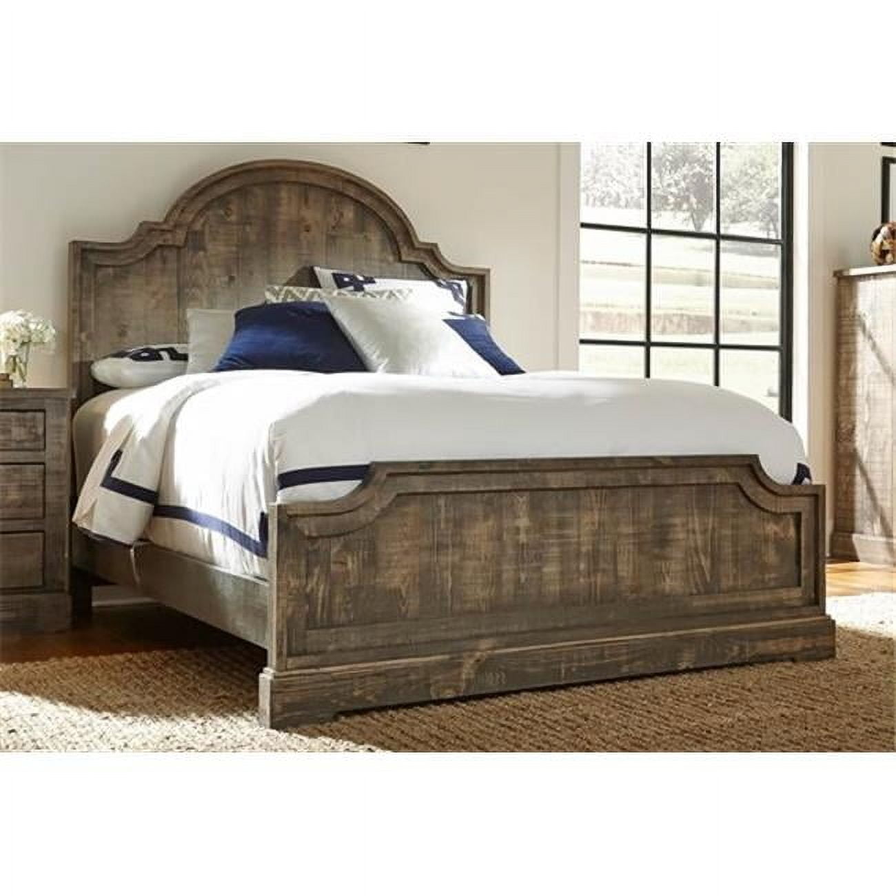 Progressive Furniture P632-95 6 by 6 King Panel Footboard - Walmart.com