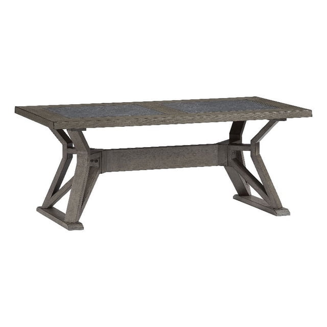 Progressive Furniture Promenade Engineered Wood Cocktail Table in Ash ...
