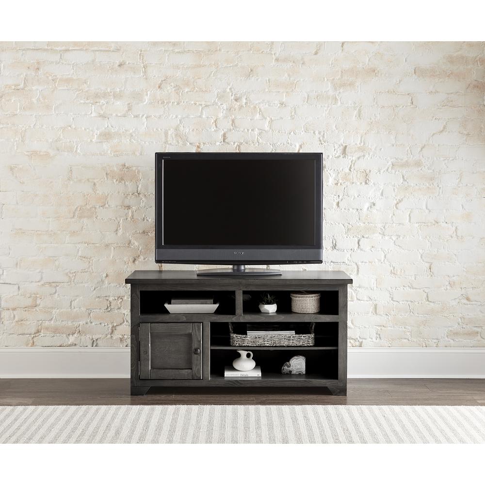 Progressive Furniture Sonoma Wood 50 Inch TV Console in Storm Gray ...