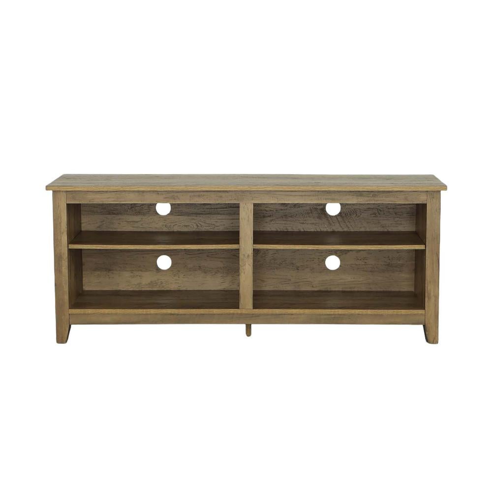 Progressive Furniture Taft 58 Inch TV Entertainment Console in Rustic ...