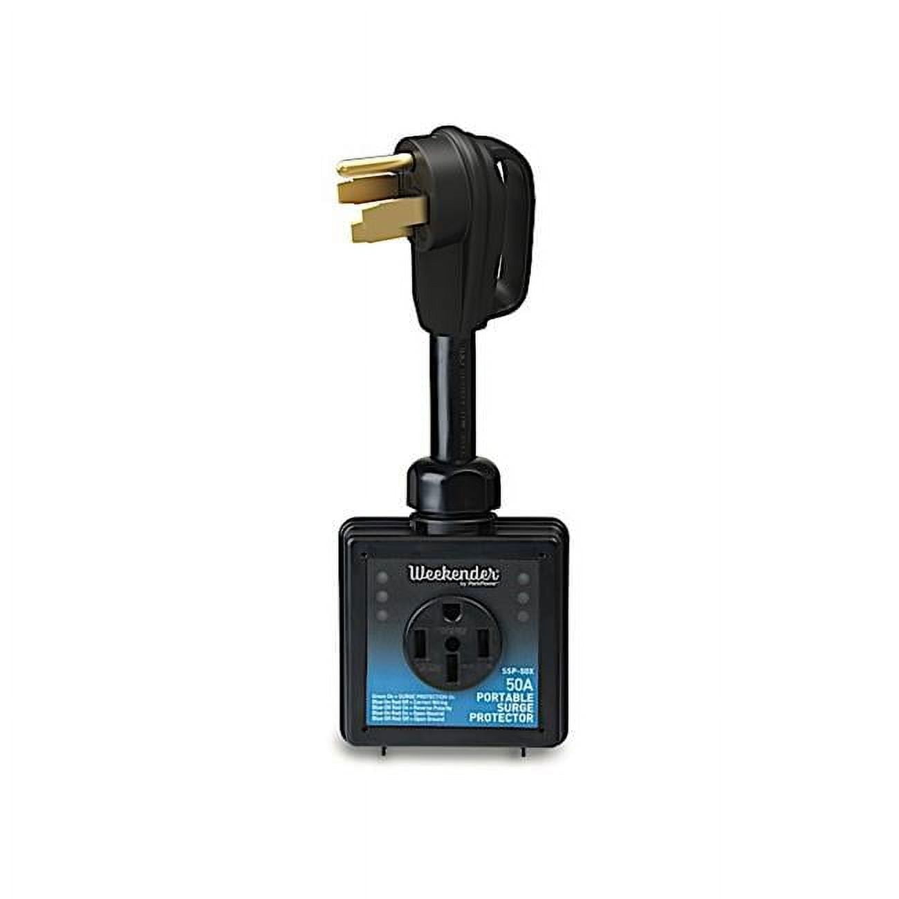 Progressive Industries 50A Portable Surge Protector - Black - Walmart.com