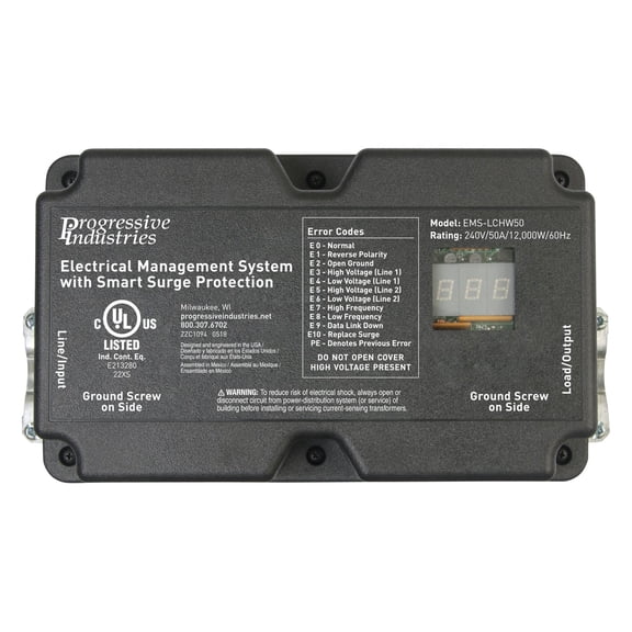 Progressive Industries Ems Pt50x