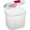Progressive Prepworks Airtight Flour Keeper with Built-In Leveler, 3.8 ...