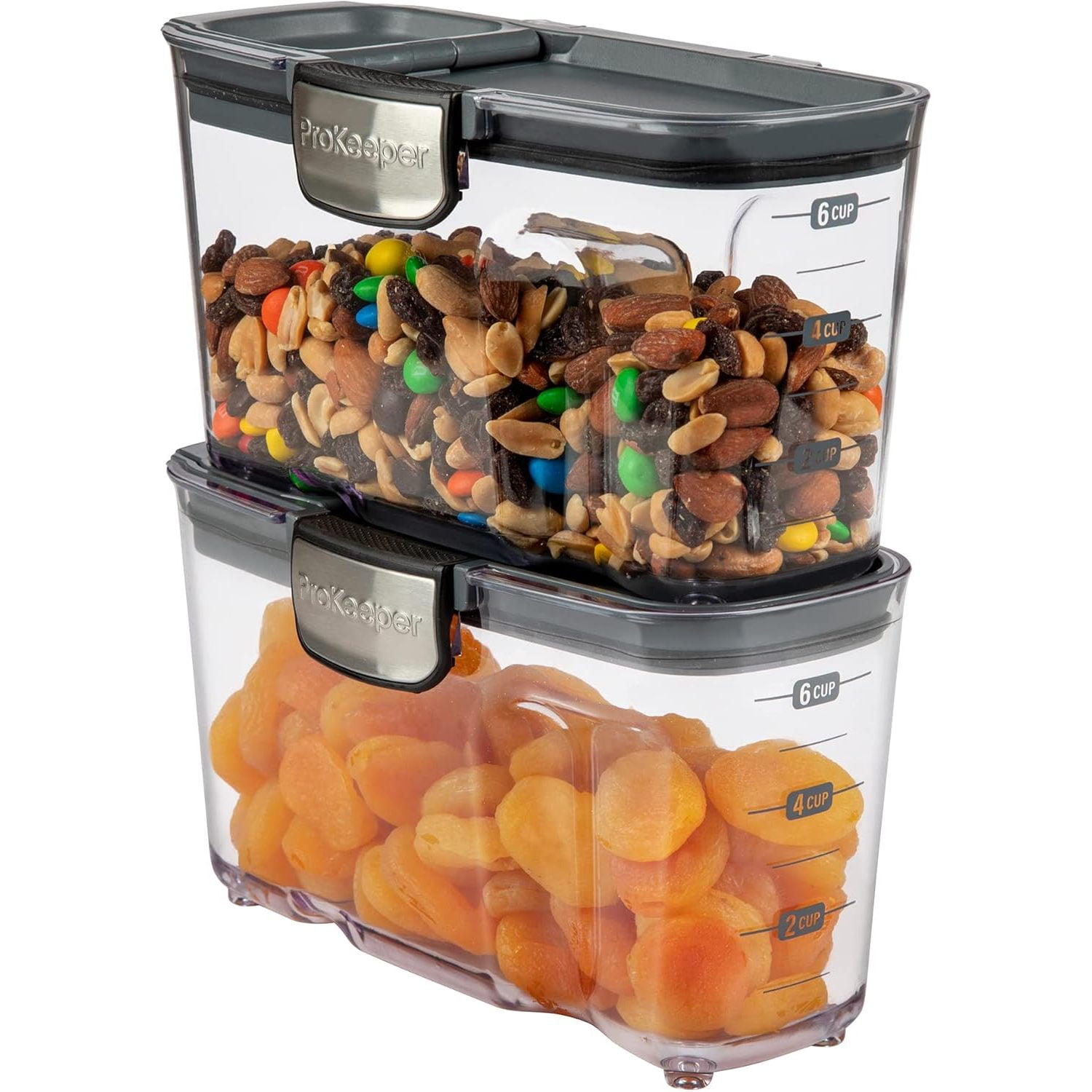 Progressive International ProKeeper+ Clear Plastic Airtight Food Baker ...