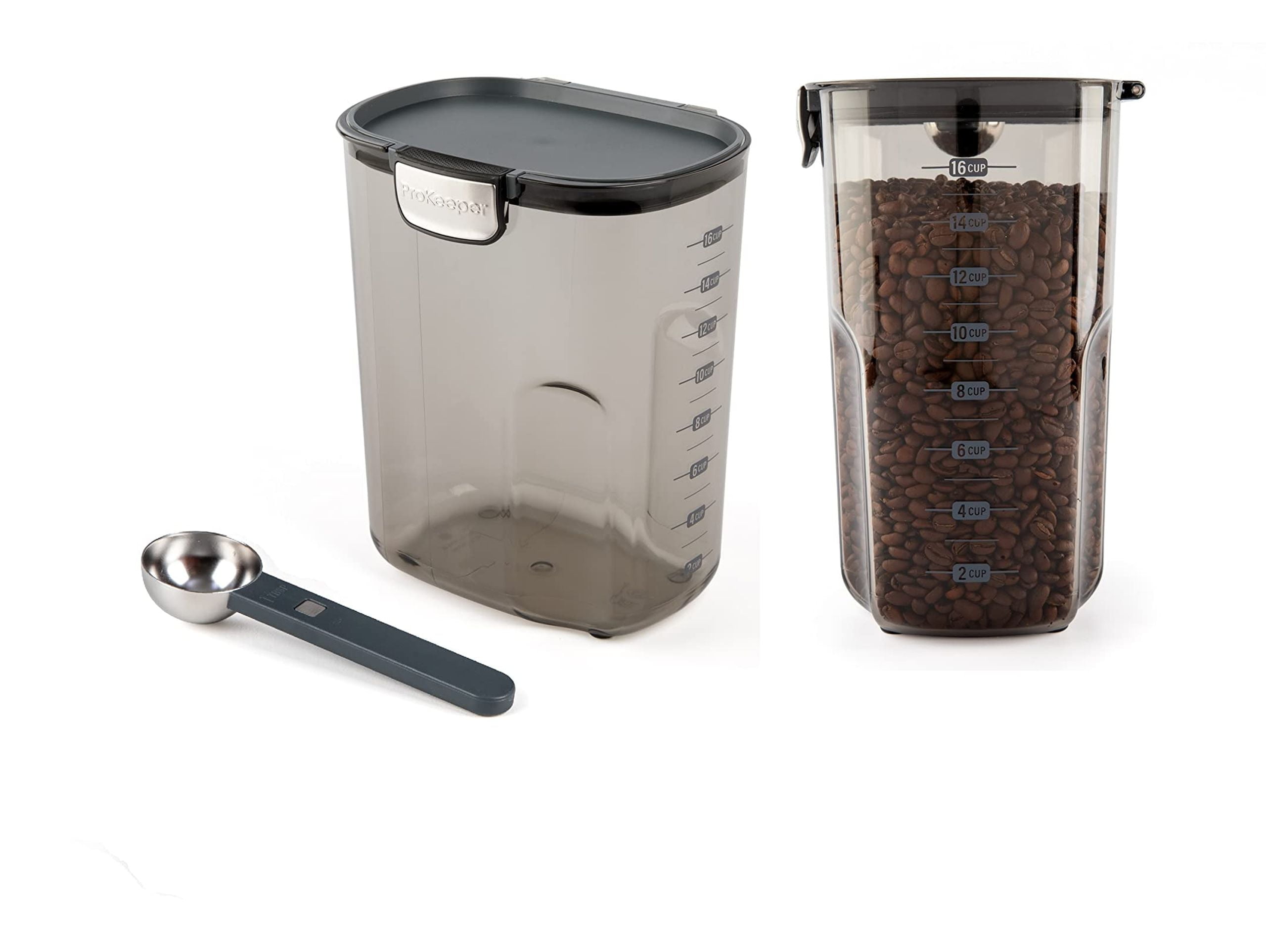 Progressive International ProKeeper+ Clear Plastic Airtight Food Baker ...